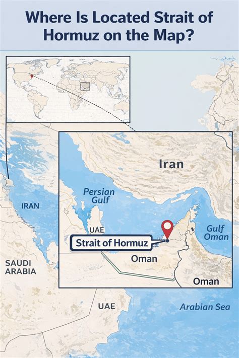 Where Is The Strait Of Hormuz Guide Of The World