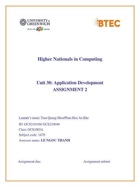 Application Development Assignment Overview Pdf Databases Entity