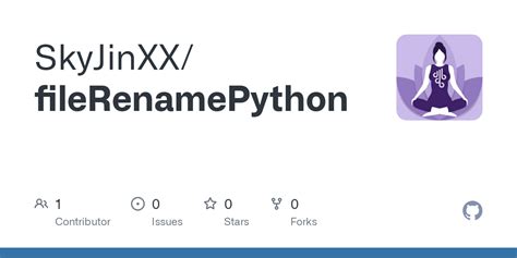 Github Skyjinxxfilerenamepython