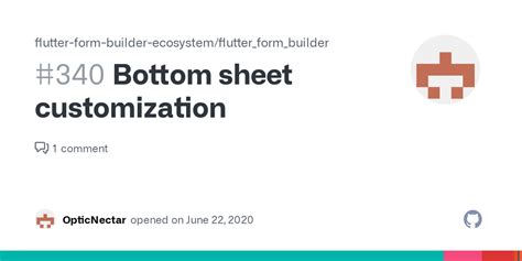 Bottom Sheet Customization Issue Flutter Form Builder Ecosystem Flutter Form Builder
