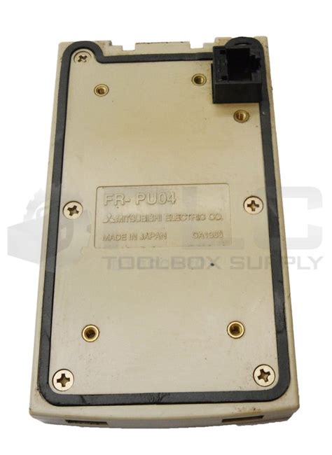 mitsubishi fr pu04 parameter unit plc toolbox supply