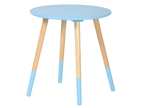 Bjarni Table Basse Ronde Bleue