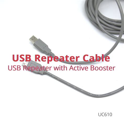 3c Connections Usb Repeater Cable With Active Booster 5m Lazada Ph