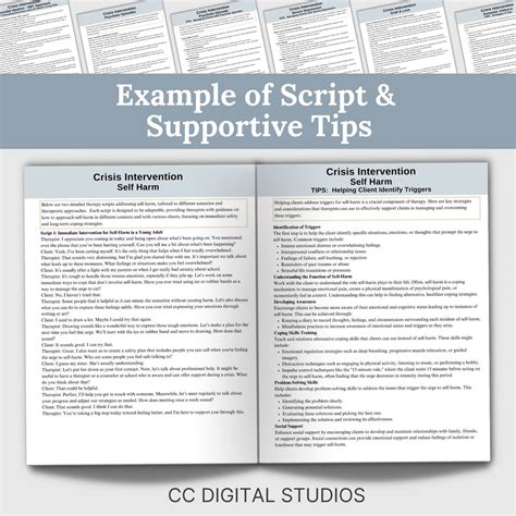 Crisis Intervention Therapy Scripts 27 Sessions With Detailed Tips