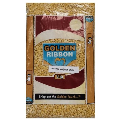 Golden Ribbon Yellow Moongh Dhal 1kg Superb Hyper