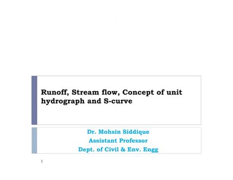 Surface Runoff Pdf