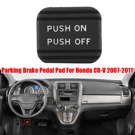 Car Parking Brake Pedal Pad Cover For Honda For Cr V Odyssey Pilot