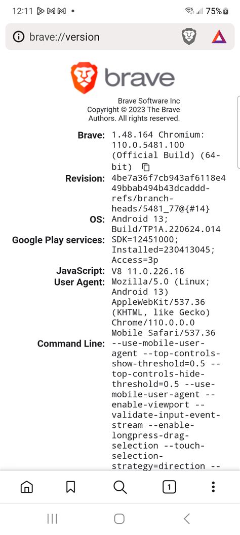 Upgrade From Chromium 110 0 5481 97 To Chromium 110 0 5481 100 · Issue 28515 · Brave Brave