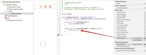 Ios Detect UIPageControl Page Change Stack Overflow