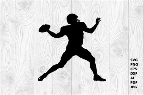 Player Throwing A Pass Vector Design Graphic By Designcrafts · Creative Fabrica