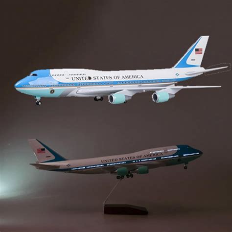 1 150 Scale Diecast Airplane Us Airlines Boeing 747 Air Force Planes