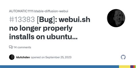 Bug Webuish No Longer Properly Installs On Ubuntu Server 20045 · Issue 13383