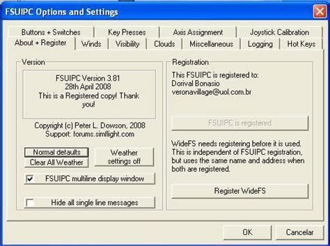 Fsuipc 4 Key Fasrport