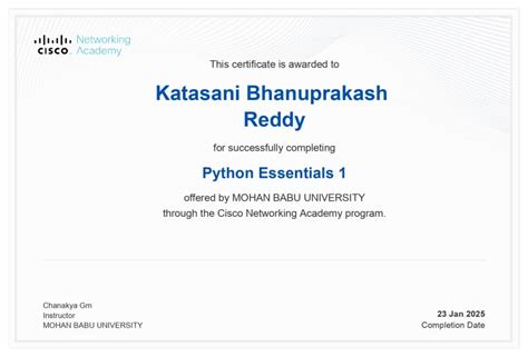 Pythonprogramming Networkingacademy Learningjourney Bhanuprakash