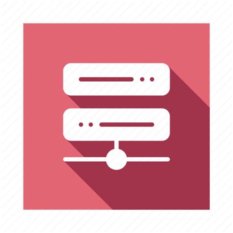 Connect Data Database Network Server Storage Technology Icon