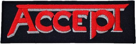 Accept Metal Band T Shirts Logo Ma26 Embroidered Iron On