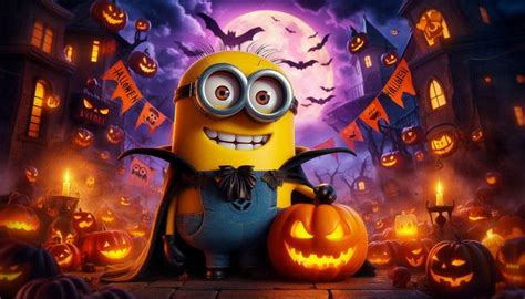 Vampire Minion 🦇 2 Digital Art Design Minion Halloween Minions Wallpaper Vampire Minion