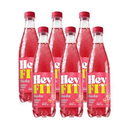 Gaseosa Hey Fit Soda Tango Twist Botella 600ml X 12unplazavea Makro