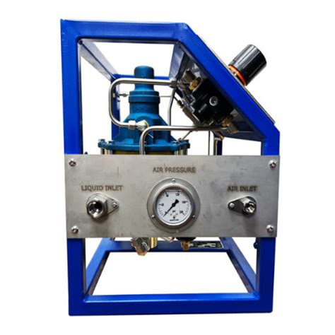 Hydrostatic Test Pump 10000 Psi Model 10 102rex