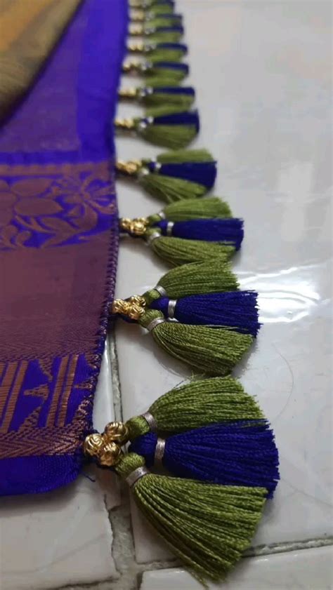 5 Silk Saree Tassel Designs Herzindagi