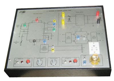 1f Bridge Inverter Using MOSFET IGBT Trainer Adtron Technologies
