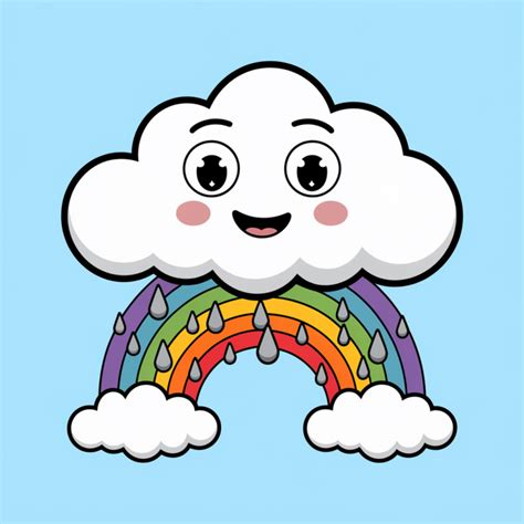 Gambar Awan Kartun Lucu Png Ide Kreatif Untuk Menghias Dan