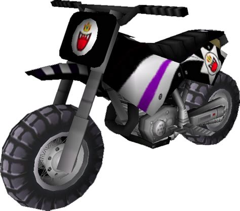 Filestandard Bike L King Boo Modelpng Super Mario Wiki The Mario Encyclopedia