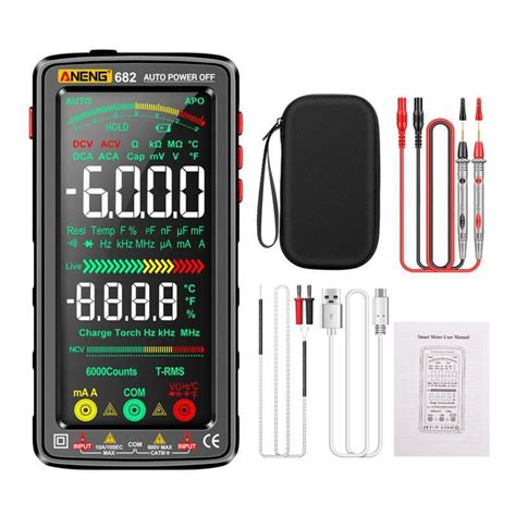 Promo Digital Multimeter Electric Meter Wide Measuring Multi Tester