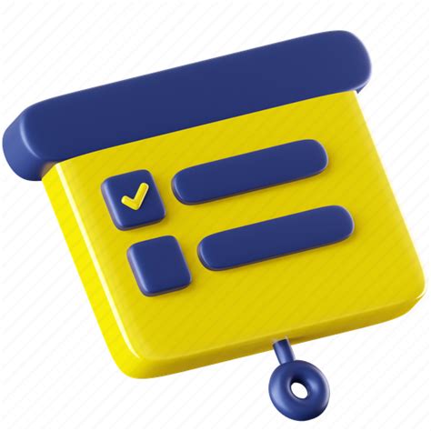 Presentation Graph Chart Analytics Analysis Board Statistics 3d