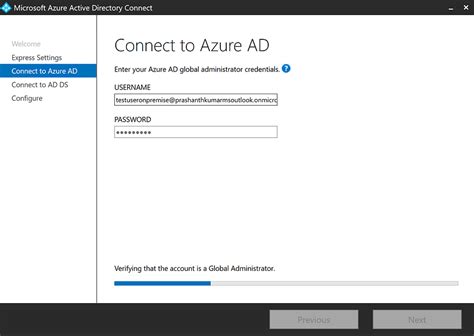 azure ad integration with on premise active directory tutorials link