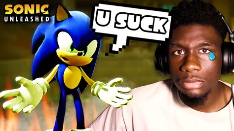 I Suck At This Game 😭 Sonic Unleashed Part 2 Youtube