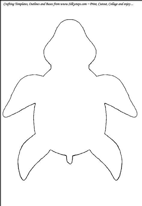 Turtle Ocean Outline Template Pixels Sewing Turtle Crafts Turtle Outline