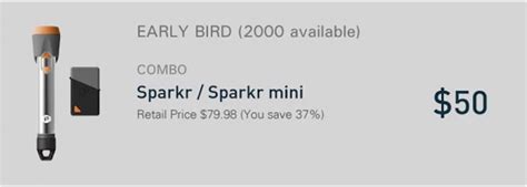 Create Fire Or Light Wherever You Go With These Sparkr Multi Functional