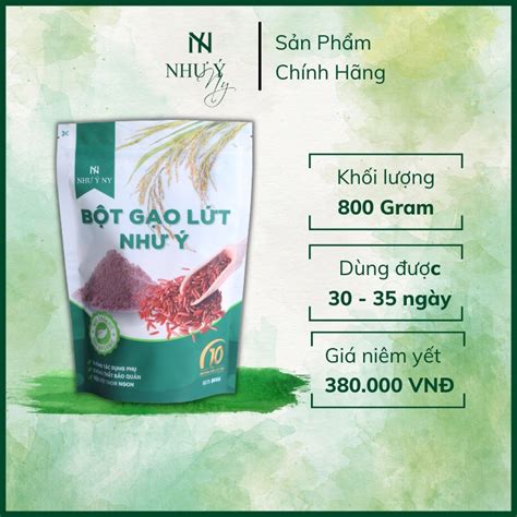 Bột Gạo Lứt Như Ý Bột Gạo Lứt Giảm Cân Gạo Lứt Giảm Cân Bột Gạo