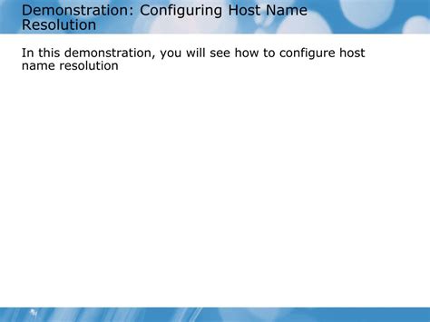 Ppt Module 3 Configuring Basic Tcpipv4 Settings Powerpoint