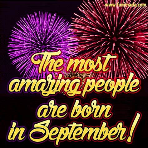 Amazing September Birthdays Fireworks  Download On