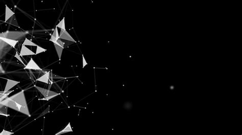 Premium Photo Technology Digital Abstract Background 3d Network Particles And Plexus Wave Ai