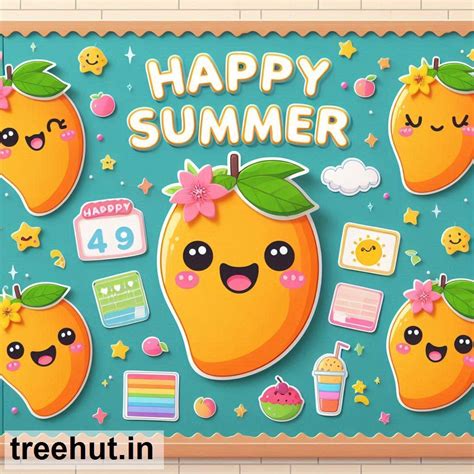 Mango Summer Bulletin Board Ideas School Bulletin Board Ideas