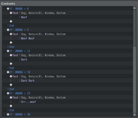 advice for using a range of variables in dialog rpg maker forums