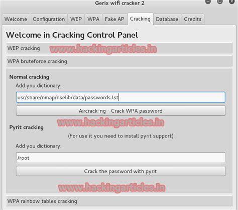 Wifi Penetration Testing Using Gerix Wifi Cracker Hacking Articles