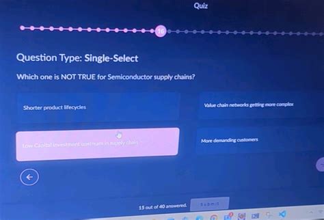 Quiz Question Type Single Select Which One StudyX