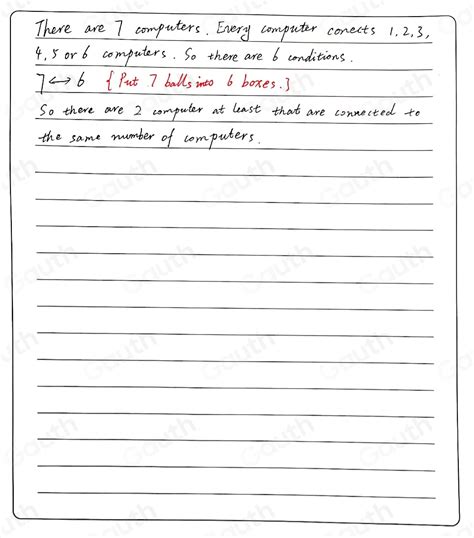 Solved A Computer Network Consists Of 7 Computers Each Computer Is Directly Connected To At