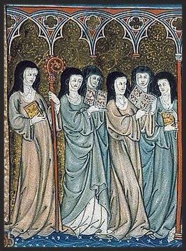 Medieval And Early Modern Women — A 13th Century Miniature Of