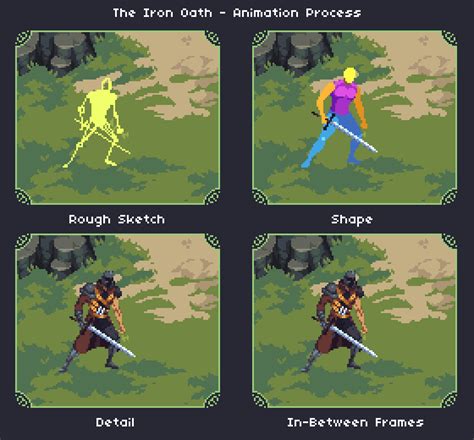 Animation Workflow For Characters In The Iron Oath Album On Imgur