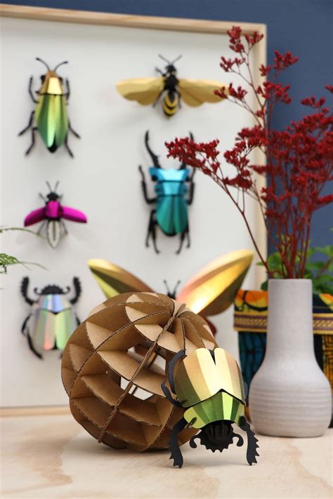 3d Paper Insects Artofit