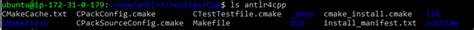 C Fatal Error Antlr4 Runtimeh No Such File Or Directory Stack