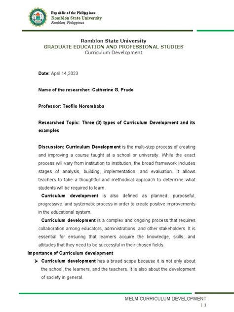 output no 1 curiculum dev pdf curriculum learning