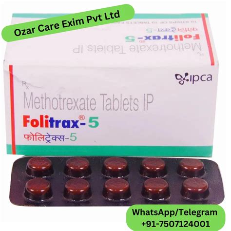 Methotrexate Tablets Ip 2 5mg At Rs 468 85 Stripe In Nagpur Id