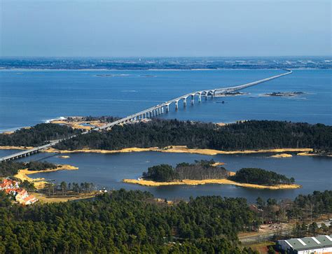 무료 이미지 가장 다리 스웨덴 Olandia 물 하늘 수자원 자연 경관 연안 및 해양 지형 은행 나무 수평선 경치 아침 시티 육지 곶