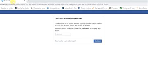 How To Access Your Facebook Account Using Two Factor Authentication